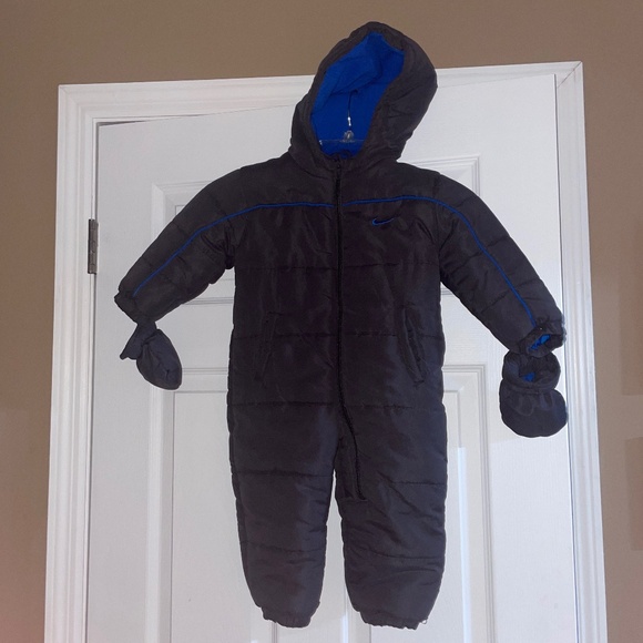 Nike | Jackets & Coats | Nike Baby 24 Month Puffer Snowsuit Lined ...